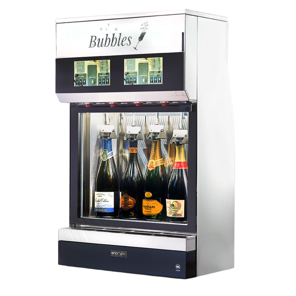 Unica Bubbles | enomatic wine serving system for Champagne & sparkling