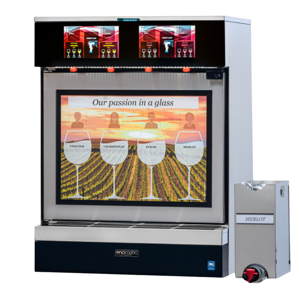 Unica Bag | enomatic wine serving system for casks and kegs